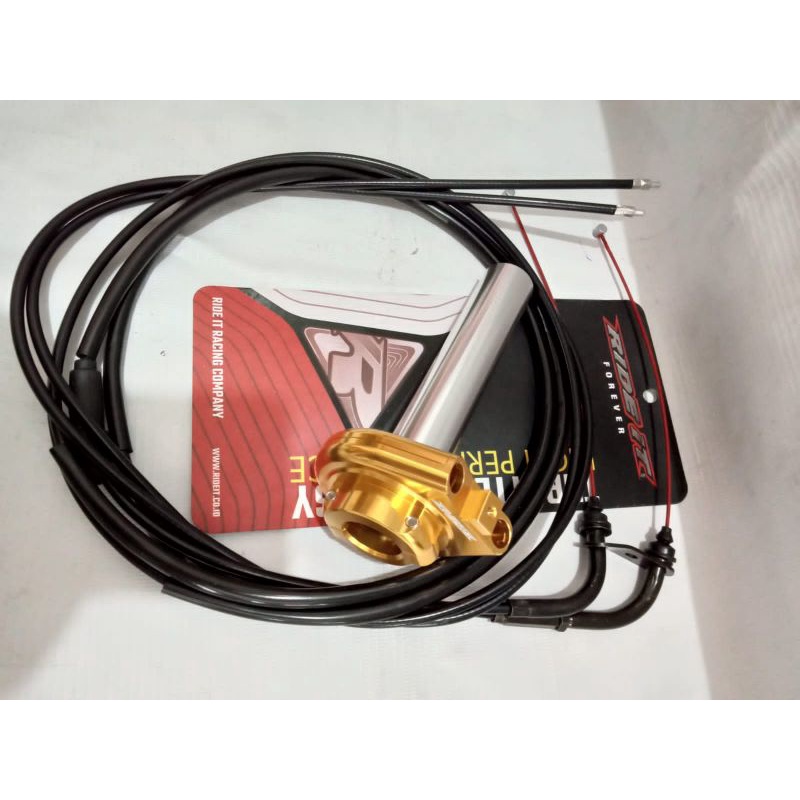 Jual Gas Spontan/Gaskontan Ride it 2 Kabel Universal Nmax Aerox Pcx ...