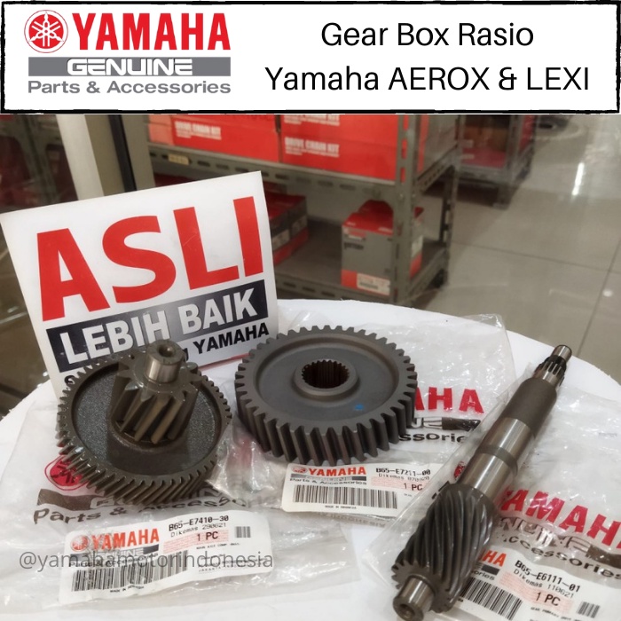 Jual Gear Box Rasio Yamaha LEXI Original Yamaha Genuine Part | Shopee ...