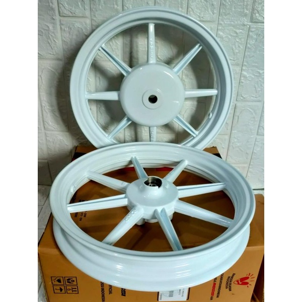 Jual velg velk mio m3 xeon 125 yamaha venom comet putih gold | Shopee Indonesia