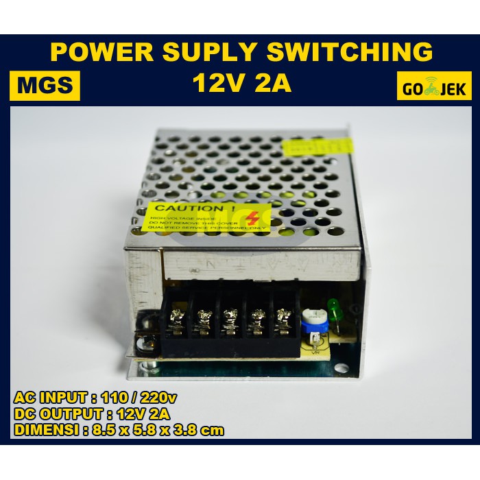 Jual 4Pcs Power Supply 12v 2a | Shopee Indonesia
