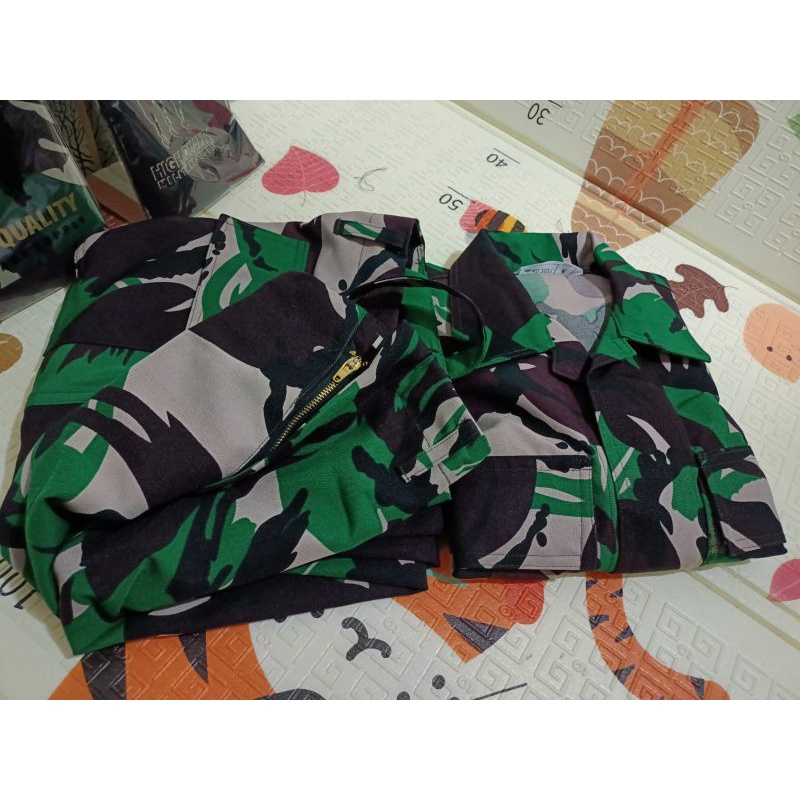 Jual seragam tni velbed/velbed malvinas/baju tni | Shopee Indonesia