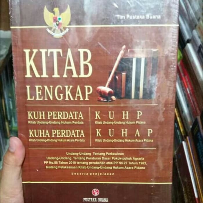 Jual Kitab Lengkap KUH Perdata KUH Acara Perdata KUHP KUH Acara Pidana ORI | Shopee Indonesia