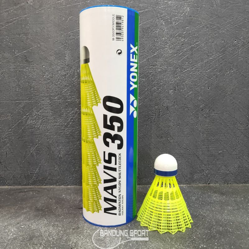 Jual Badminton Nylon Shuttlecock Yonex Mavis 350 made in Japan | Shopee ...
