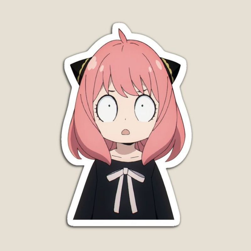 Jual SPY X FAMILY STICKER CHIBI KARAKTER ANYA FORGER | Shopee Indonesia