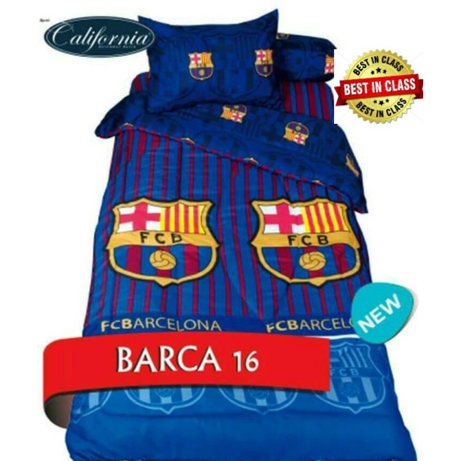 Jual Bed Cover Single California " BARCA " 120x200 BEST IN CLASS ...