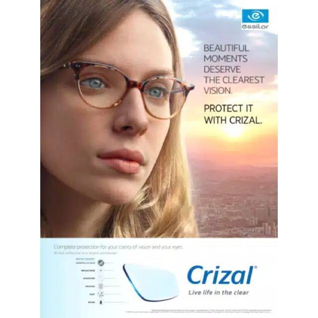 Jual C3 LENSA ESSILOR CRIZAL ( ORIGINAL ) | Shopee Indonesia