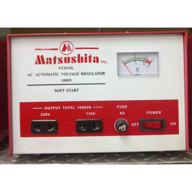 Jual Alat Penstabil Listrik/Stavol/Stabilizer/Stabiliser Matsushita ...