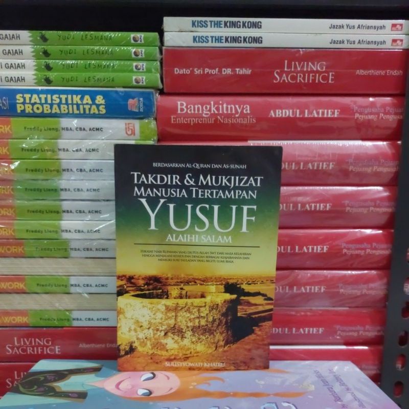 Jual BUKU ORIGINAL TAKDIR & MUKJIZAT MANUSIA TERTAMPAN YUSUF ALAIHI ...