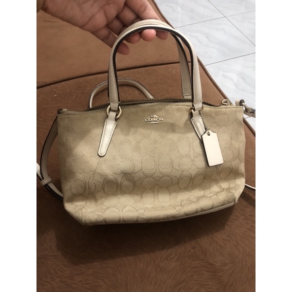 Jual Coach mini kelsey sign chalk auth | Shopee Indonesia