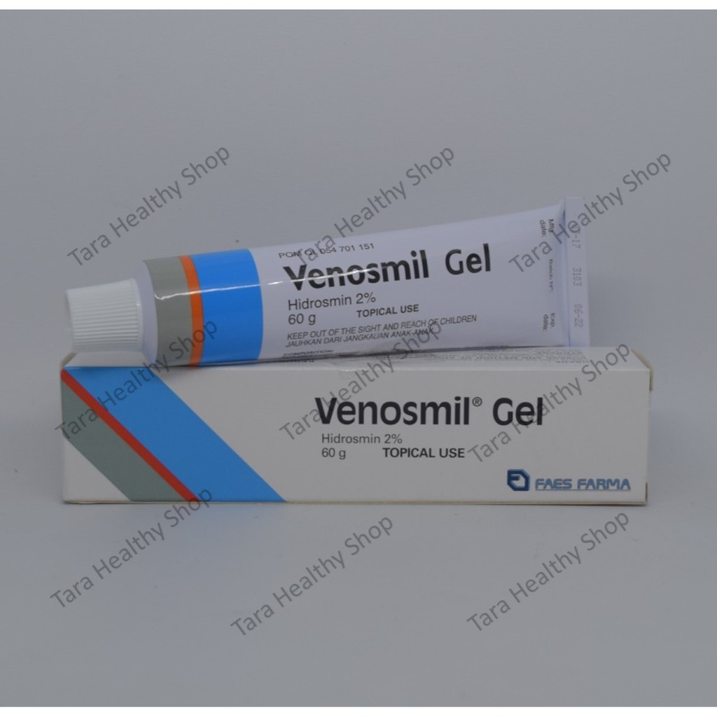 Jual Venosmil Gel - 60 gram (Meringankan Gejala Wasir [Ambeien ...