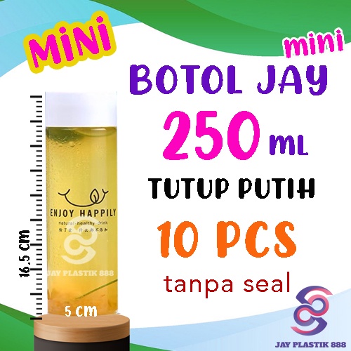 Jual Botol JAY/JP Mini Puthi 250 ml (10 Pcs) | Shopee Indonesia