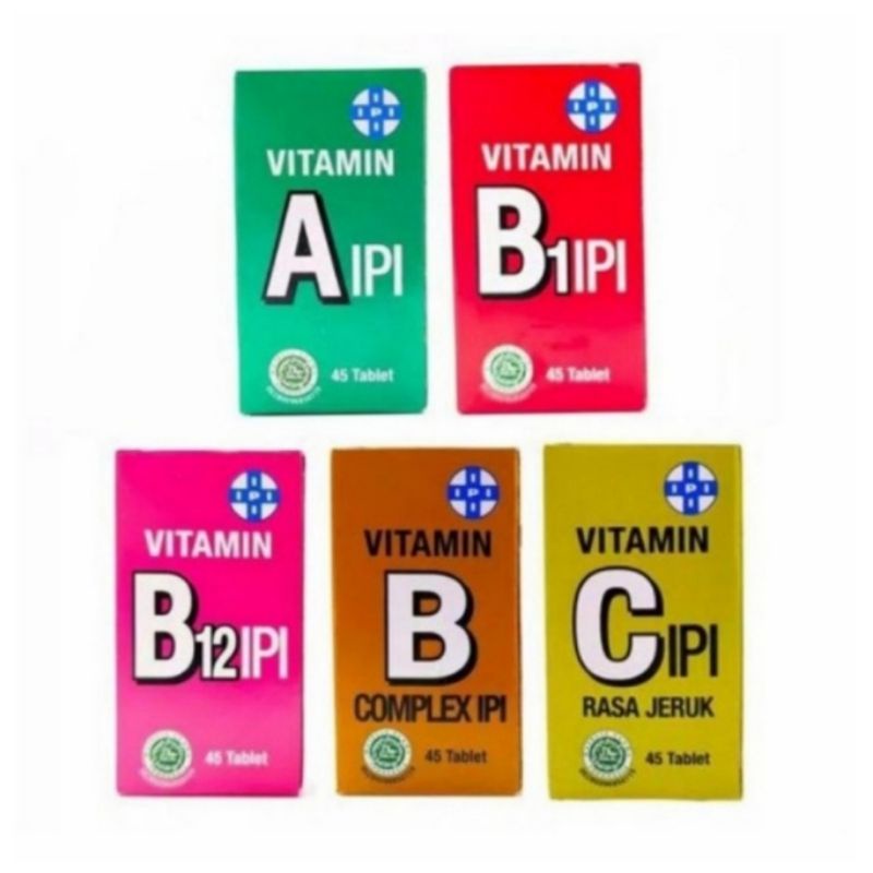 Jual IPI VITAMIN ISI 45 TABLET HALAL | Shopee Indonesia