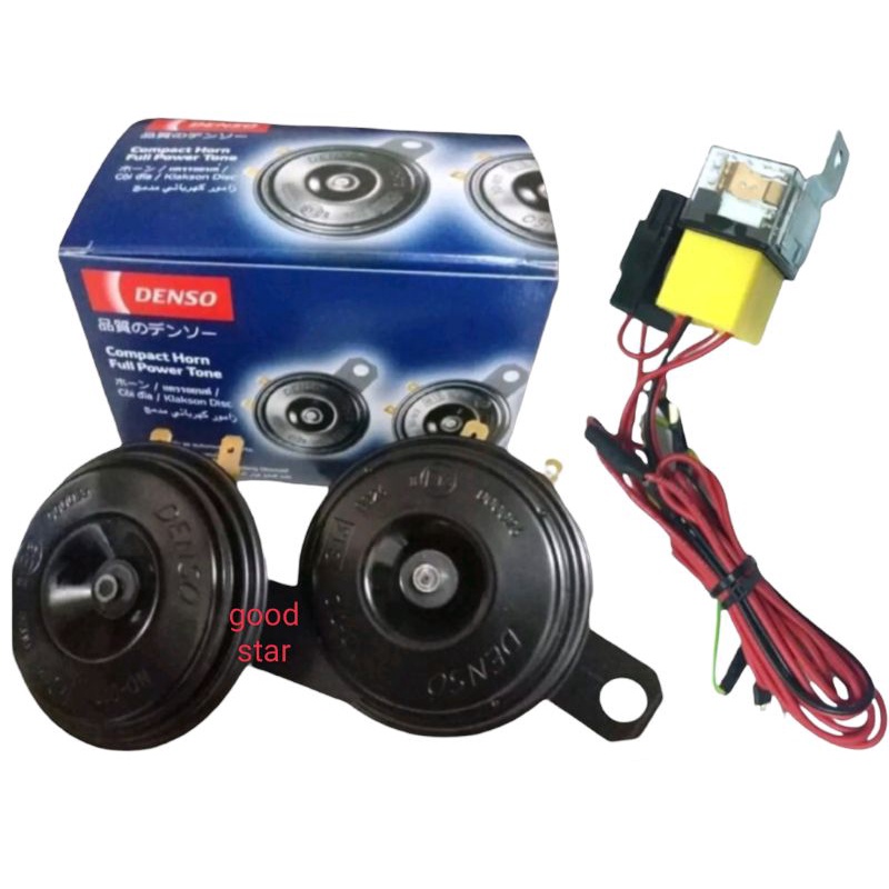 Jual Klakson Denso Disc WaterProof 12 V Bisa Buat Motor & Mobil 100% ...