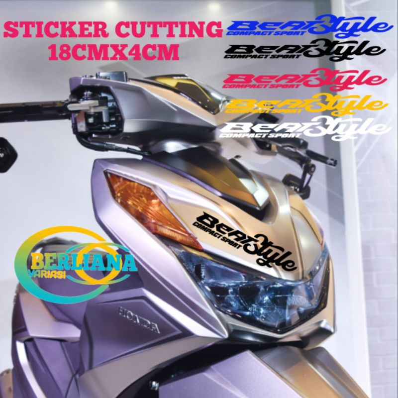 Jual stiker cutting Beat sticker motor beat harga untuk 1 sticker ...