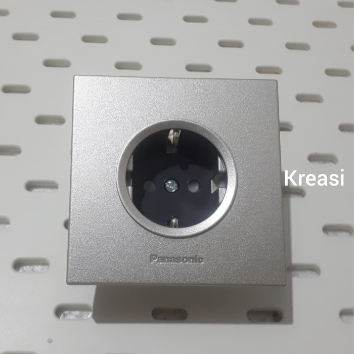 Jual STOP KONTAK CP STYLE E PANASONIC WESJP1121MWS - SILVER | Shopee Indonesia