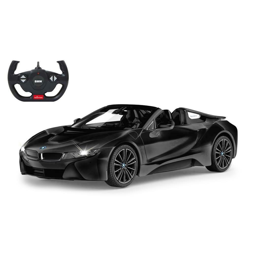 Jual Remote Control Rastar 1:12 BMW i8 Roadster Hitam | Shopee Indonesia
