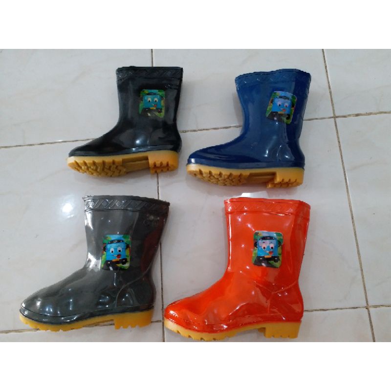 Jual Sepatu booth untuk anak, gambar tayo. Ukuran 31-35 | Shopee Indonesia