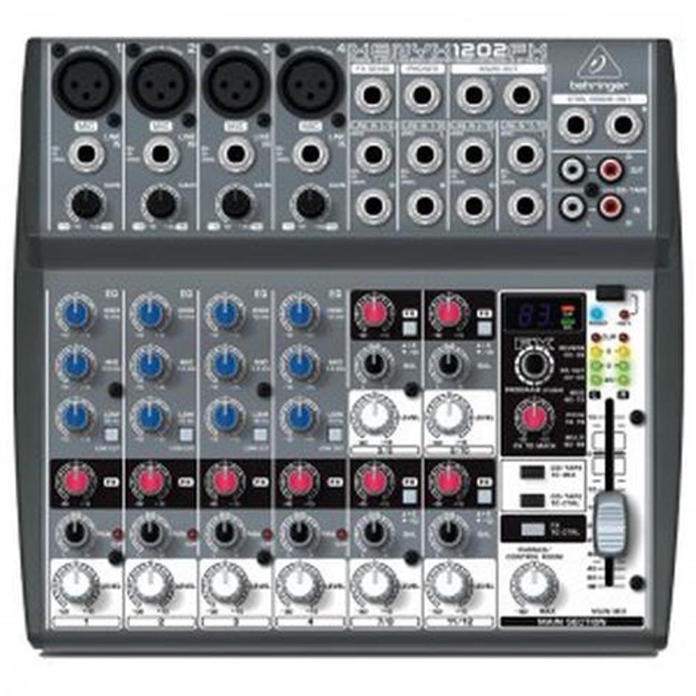 Jual Mixer Behringer XENYX 1202 FX ( 12 channel ) | Shopee Indonesia