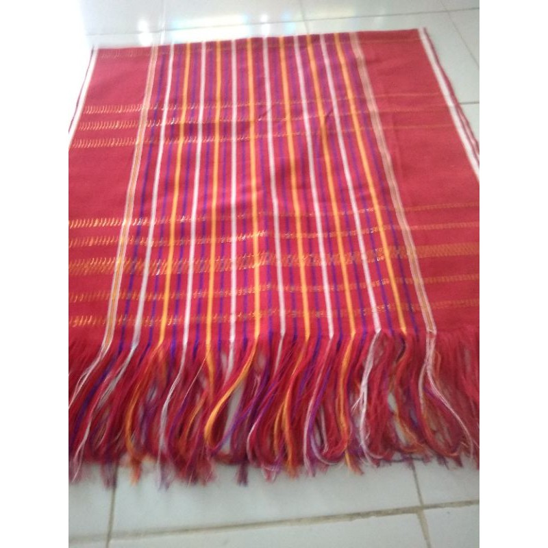 Jual promo uis beka buluh karo polos tenun sendiri. bekabuluh adat Karo ...