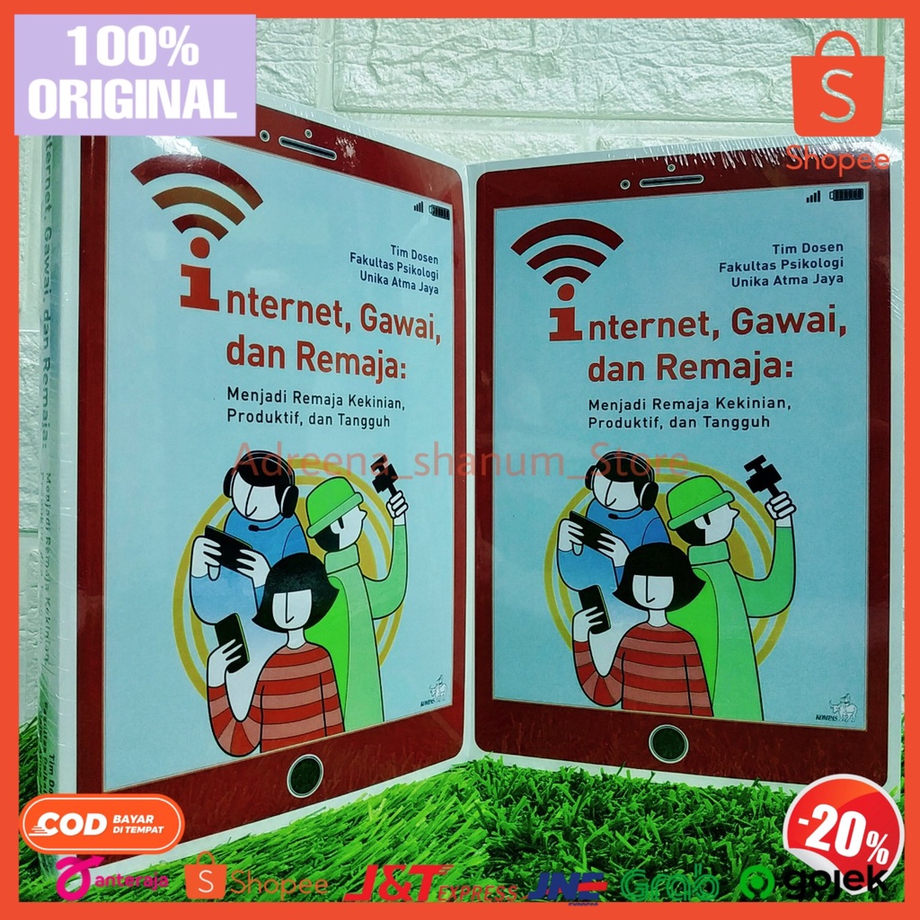 Jual Buku Internet Gawai Dan Remaja Menjadi Remaja Kekinian Produktif ...