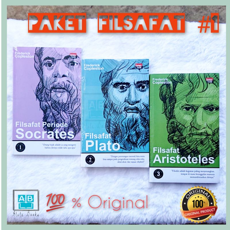 Jual PAKET BUKU FILSAFAT SOCRATES PLATO ARISTOTELES | Shopee Indonesia