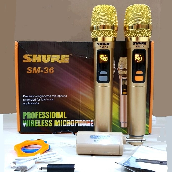 Jual Mic wireless Shure Sm 36 grade A SHURE SM36 | Shopee Indonesia