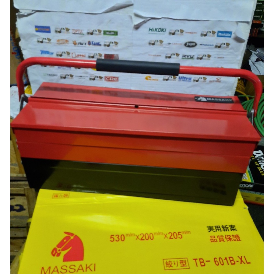 Jual MASAKI TOOL BOX BESI 3 SUSUN / TOOLBOX BESI KALENG / KOTAK KUNCI ...