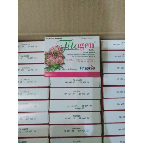 Jual Fitogen menopause box isi 30 tab menopause suplemen phapros ...