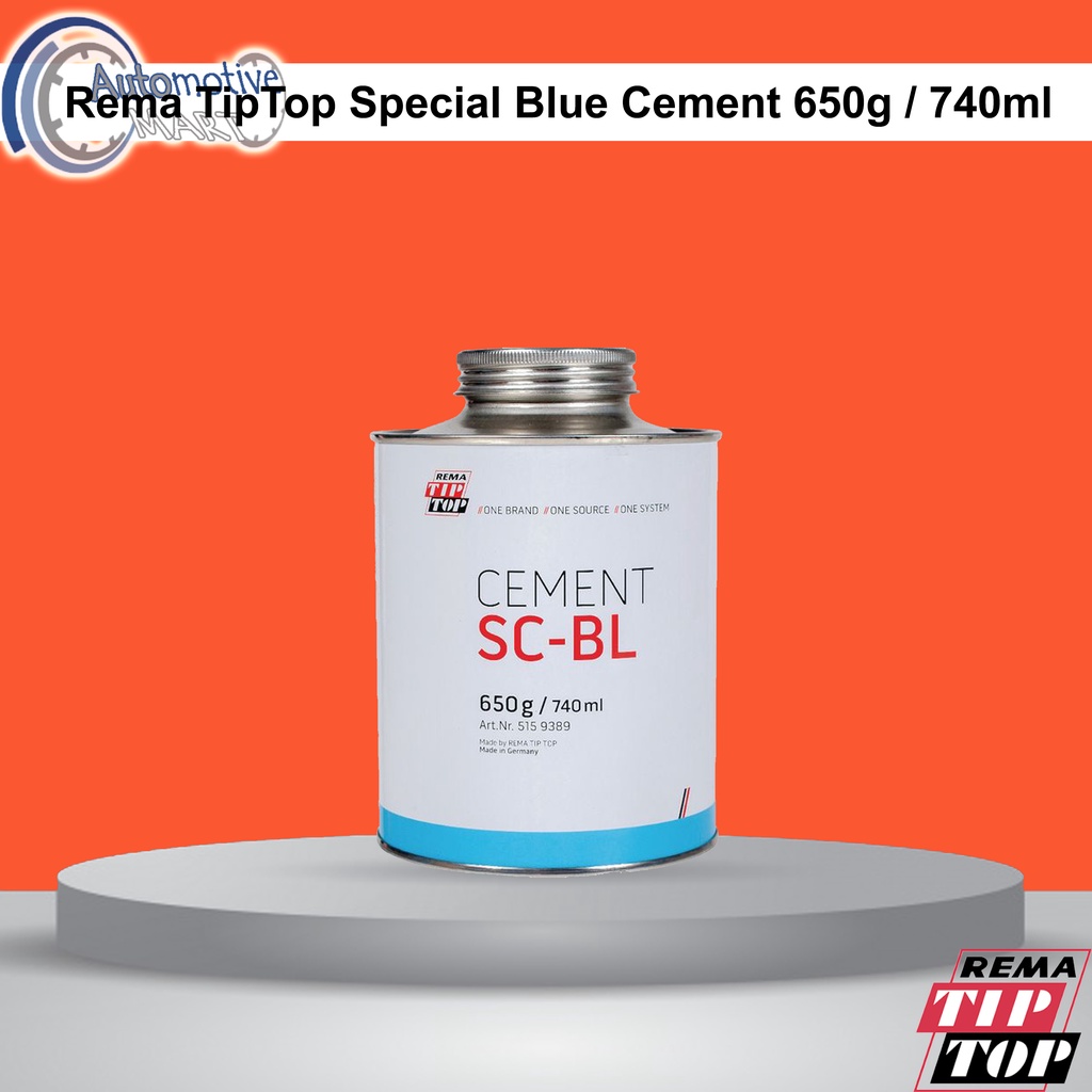 Jual Rema Tiptop Special Blue Cement 650gr 5159389 Lem Tambal Ban ...