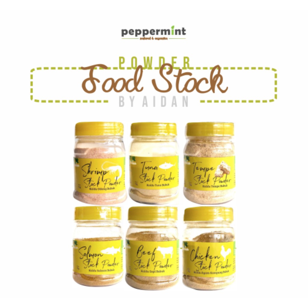 Jual Aidan Kitchen Food Powder / Kaldu Murni MPASI | Shopee Indonesia