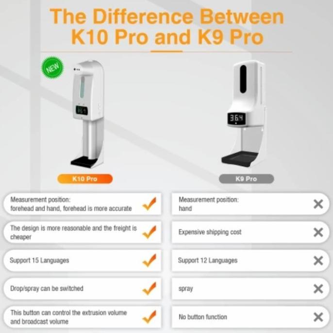 Jual K9 pro upgrade k10 Pro Thermometer - K10 pro | Shopee Indonesia