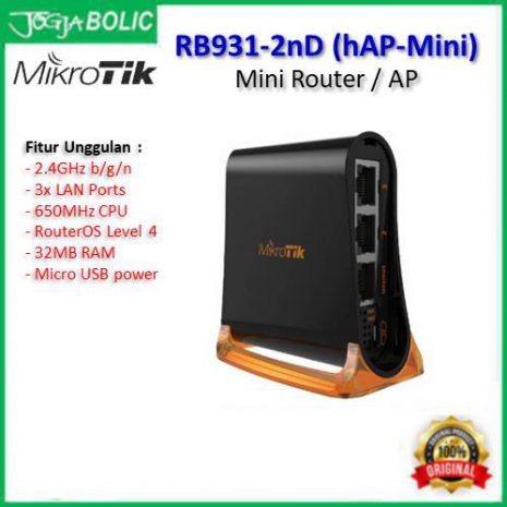 Jual MikroTik RB931-2nD (hAP-Mini) | Shopee Indonesia