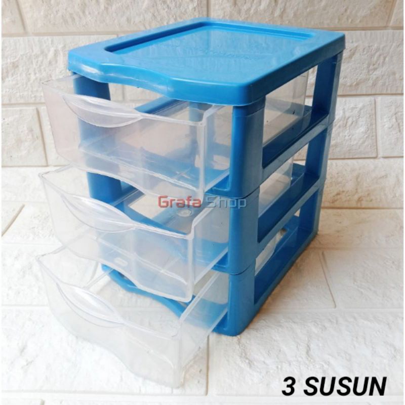 Jual Rak laci plastik susun 3 murah | Shopee Indonesia