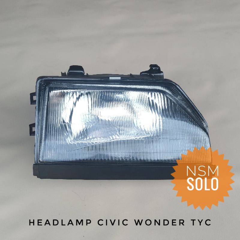 Jual Headlamp Lampu Besar Utama Honda Grand Civic Wonder TYC Setara ...