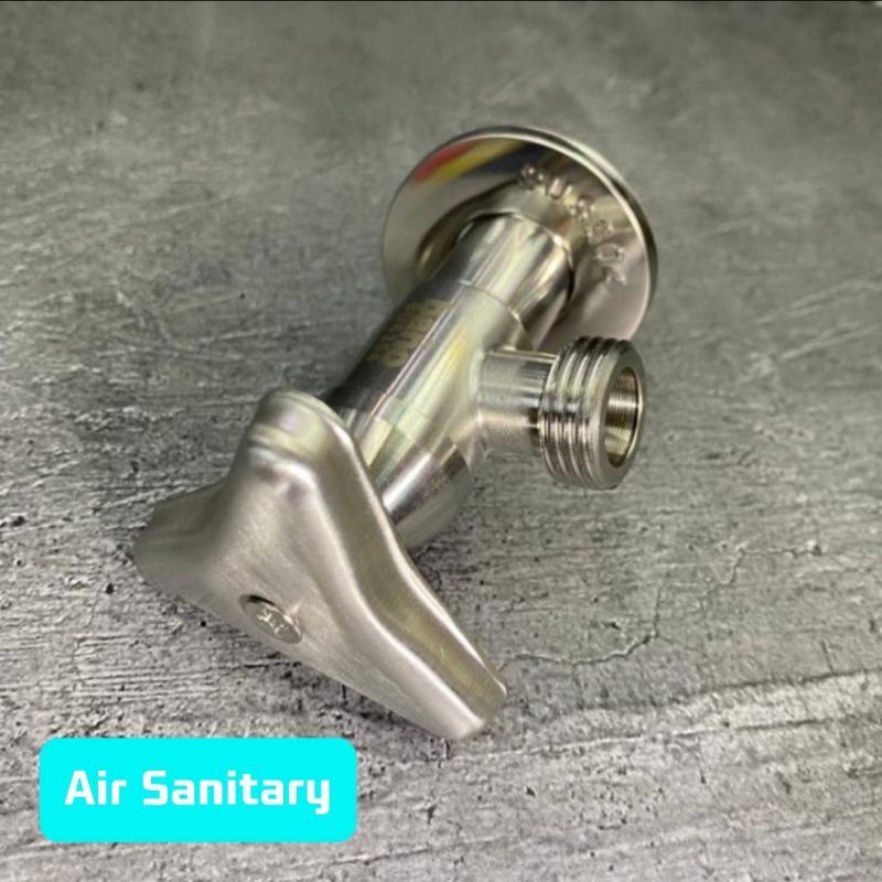 Jual Stop kran stainless sus 304 kepala segitiga bintang | Shopee Indonesia