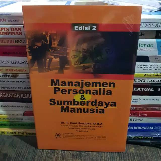 Jual MANAJEMEN PERSONALIA DAN SUMBER DAYA MANUSIA EDISI 2 BY T HANI ...