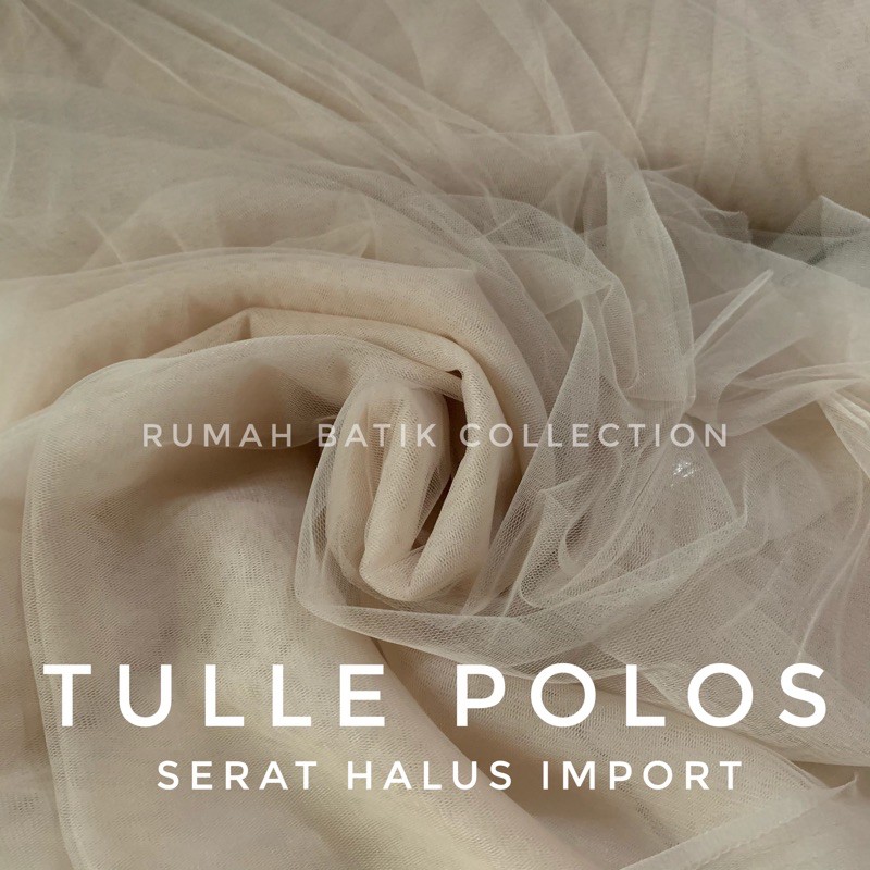 Jual Kain Tile Polos Murah PREMIUM // SOFT TULLE | Shopee Indonesia