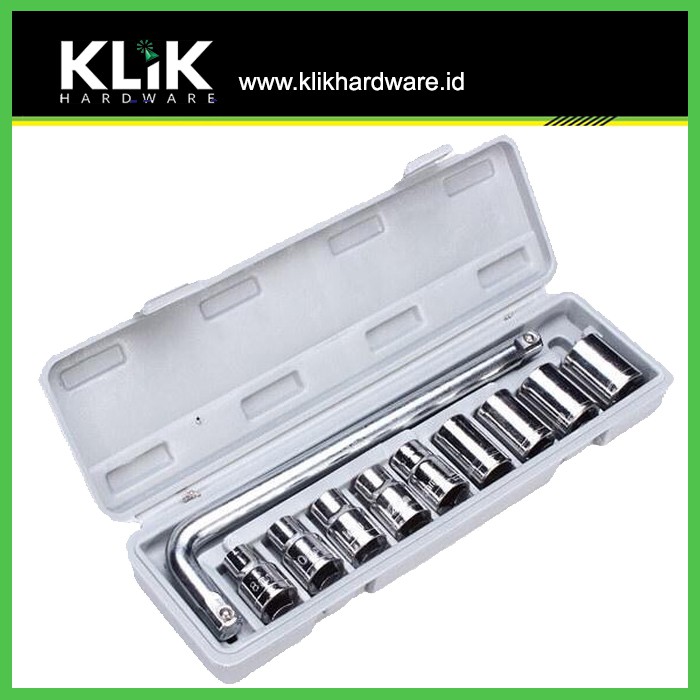 Jual KTP OLiQ Kunci Shock Sock Sok Set 10 Pcs 8 - 24 mm Motor Mobil | Shopee Indonesia