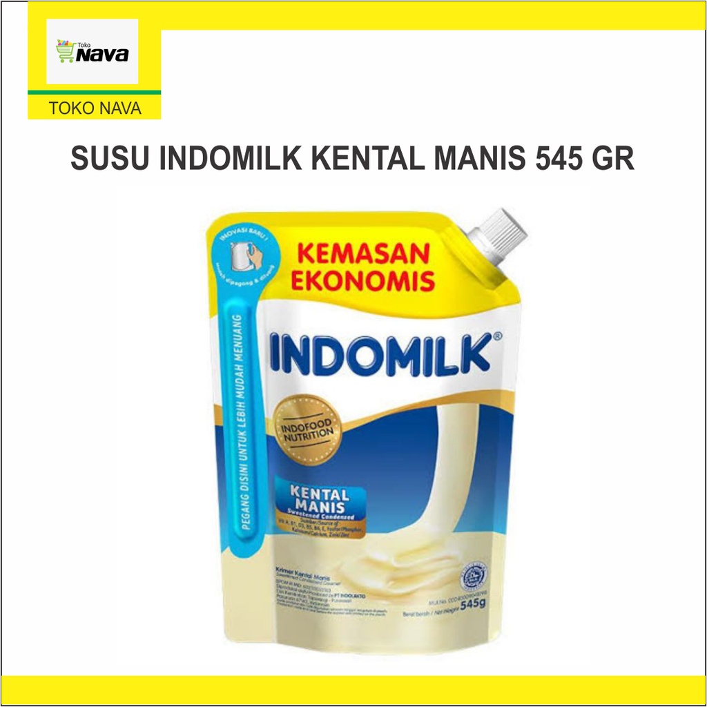 Jual Indomilk Susu Kental Manis Pouch 545 Gram | Shopee Indonesia