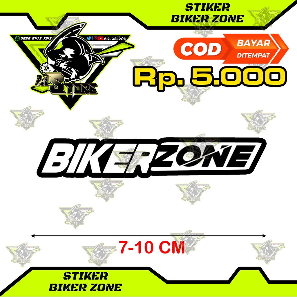 Jual Stiker Biker Zone | Shopee Indonesia