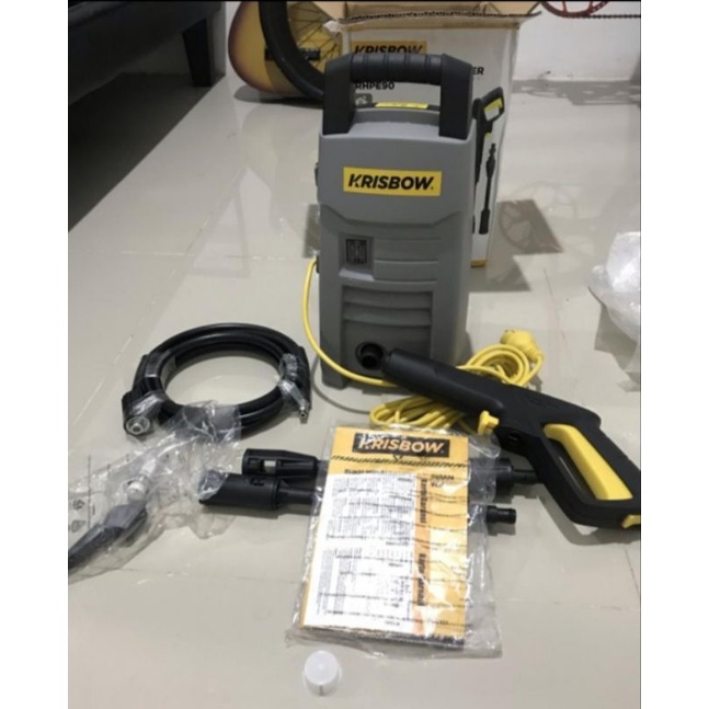 Jual high pressure cleaner krisbow 100 bar / 90 bar KRISBOW JET CLEANER ...