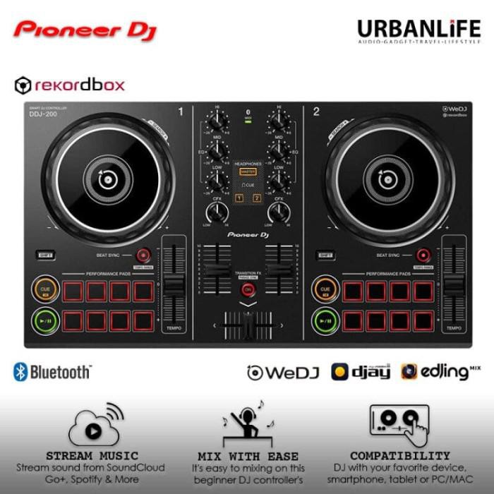 Jual PIONEER DDJ-200 SMART DJ CONTROLLER | Shopee Indonesia