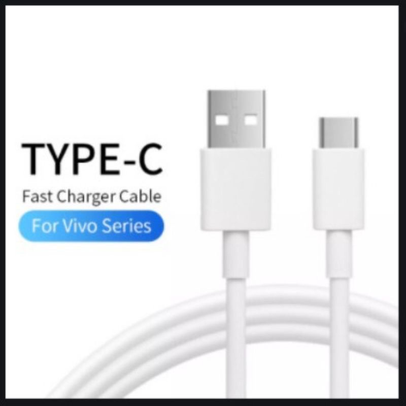 Jual Kabel Data Vivo TYPE C USB ORI Cable Fast Charging V19 / Y91/ Y50 ...
