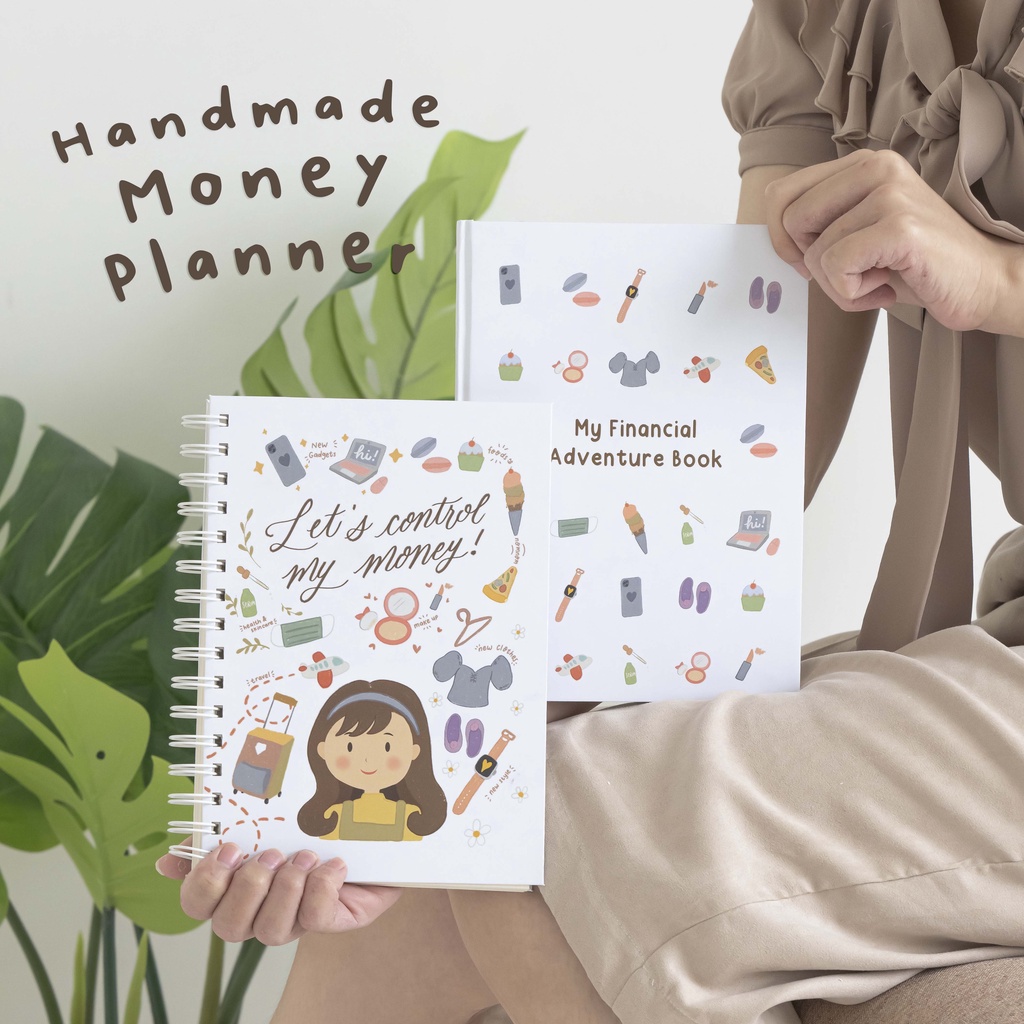Jual Handmade Money Planner - Undated Finance Planner 6 Months (PO ...