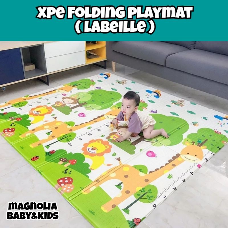 Jual LABEILLE XPE Folding Playmat 180x200 Tebal 10mm FREE TAS | Playmat ...