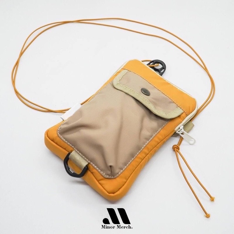 Jual tas hp selempang sling pouch bag kuning krem FUKU MINOR | Shopee ...