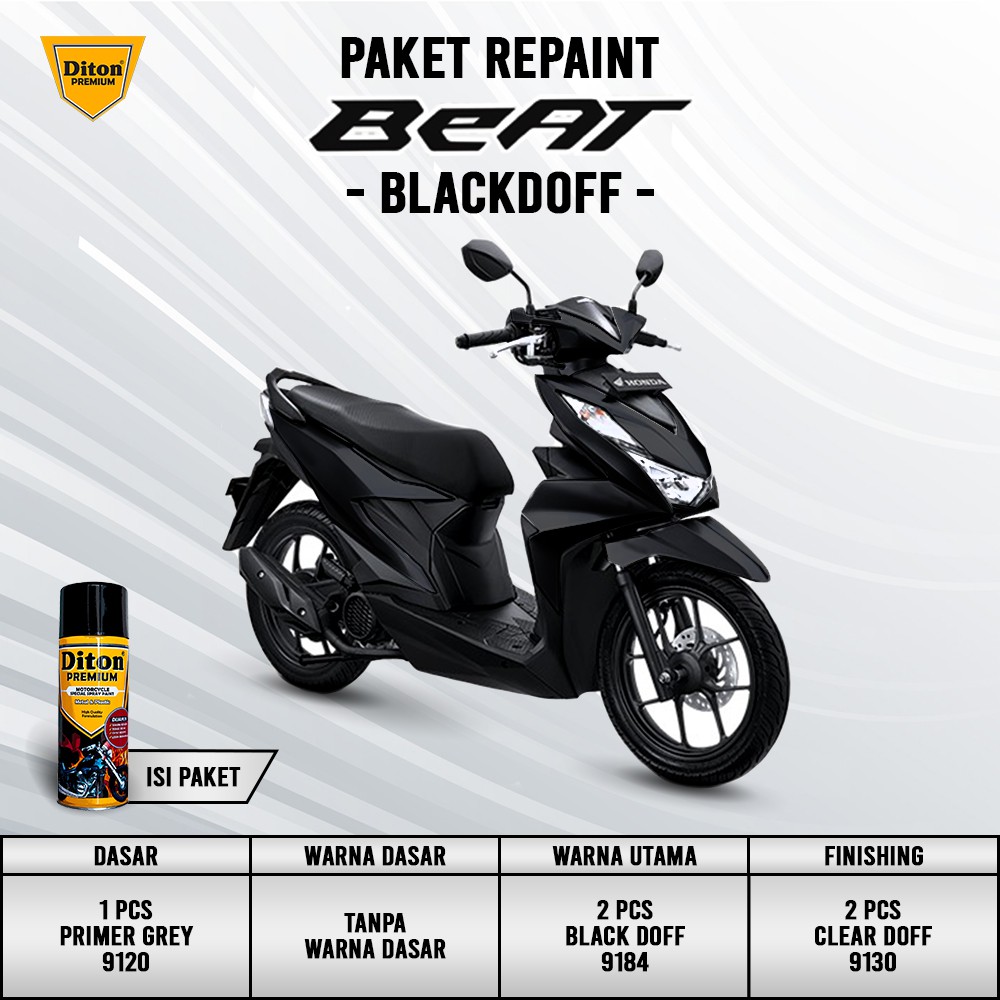 Jual Cat Semprot DITON PREMIUM Paket Repaint Honda Beat Termurah Ya Gan ...