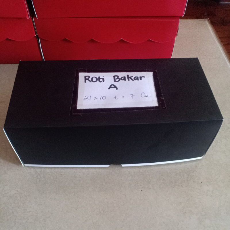 Jual DUS KUE ROTI bakat (A)(IVORY) (ukuran 21x10x7) dus jajan/dos roti ...