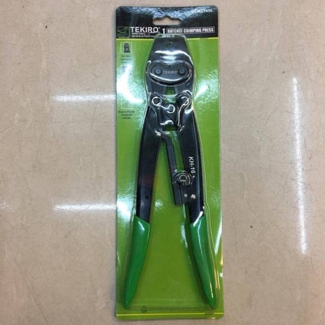 Jual TEKIRO GT-RC1455 tang crimping KH-16 tang press skun kabel / tang ...