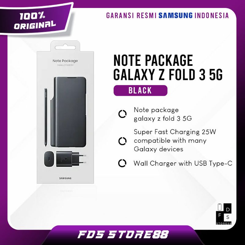 Jual Samsung Galaxy Z Fold 3 5G Note Package Original | Shopee Indonesia